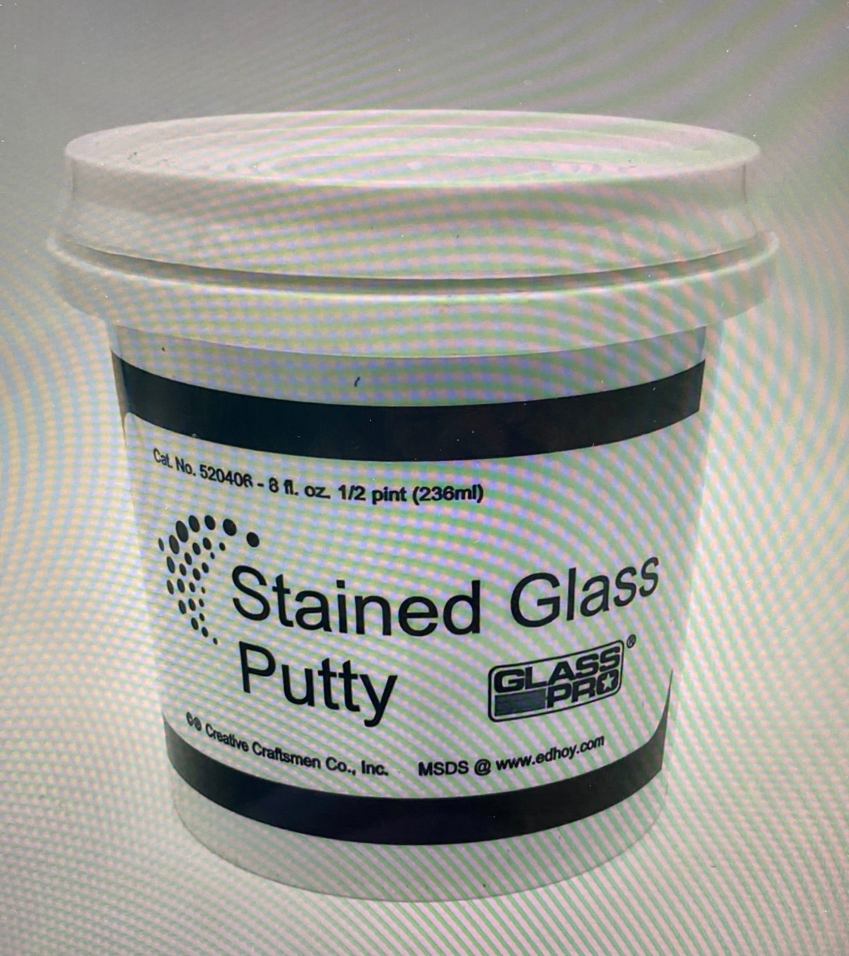Stained Glass Putty | Cracked Glass Design